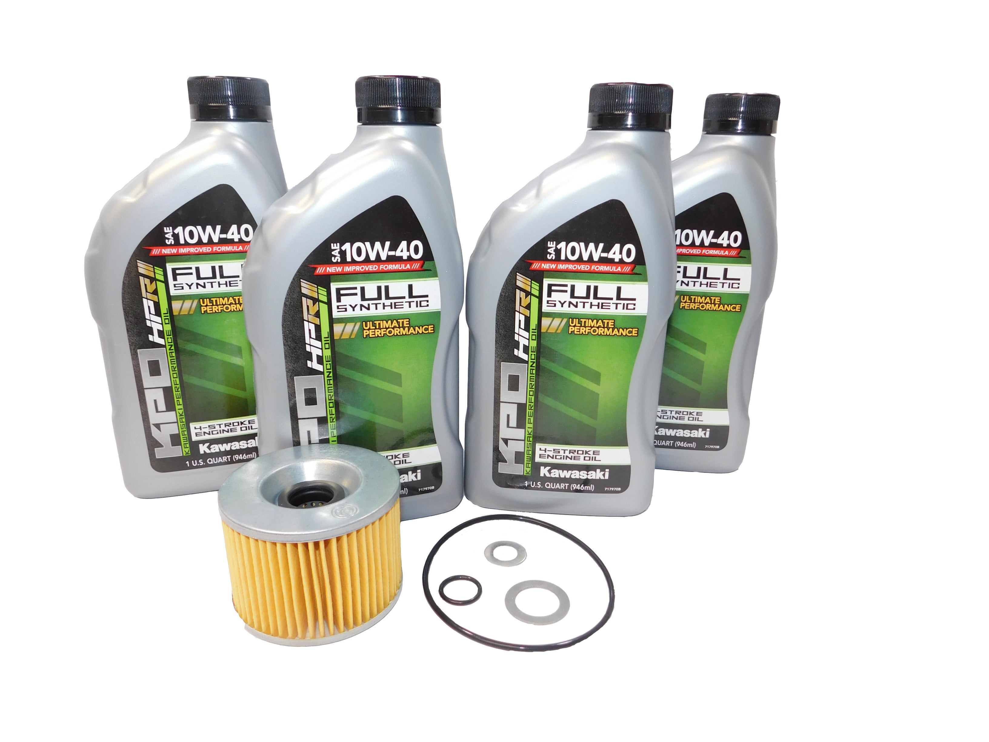 1987-1990 Kawasaki Ninja 750R ZX750F F OEM Full Synthetic Oil Change K ...