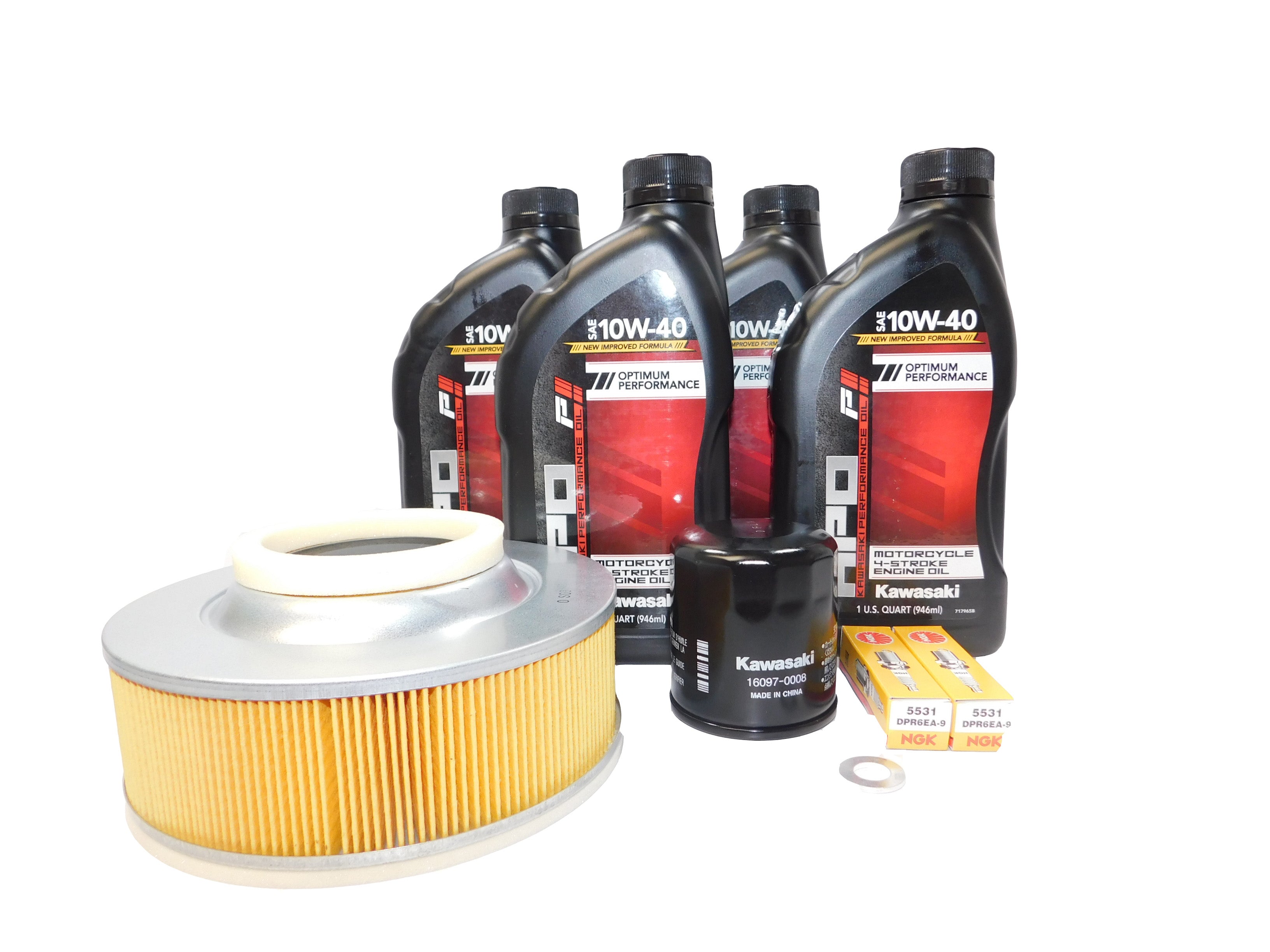 2004-2008 Kawasaki Vulcan 1500 1600 OEM Service Oil Kit KAW184 ...